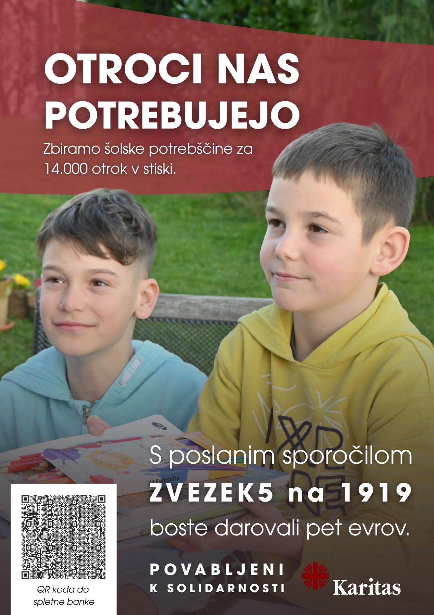 Slovenska Karitas zbrala več kot 500.000 evrov za pomoč otrokom #Foto ...